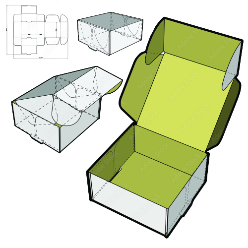 Die Cut Corrugated Box - Corrugated Box Manufacturers | Packaging ...