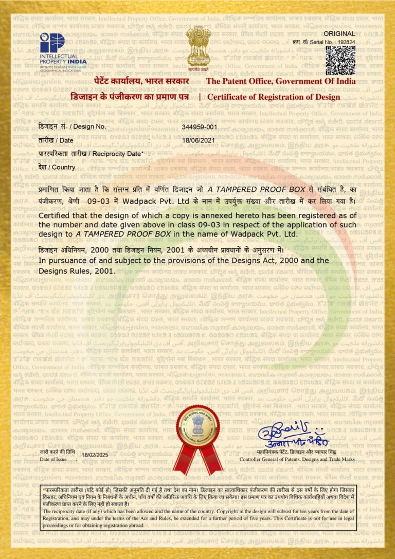 Tampered Proof Box | Secure Packaging Solution